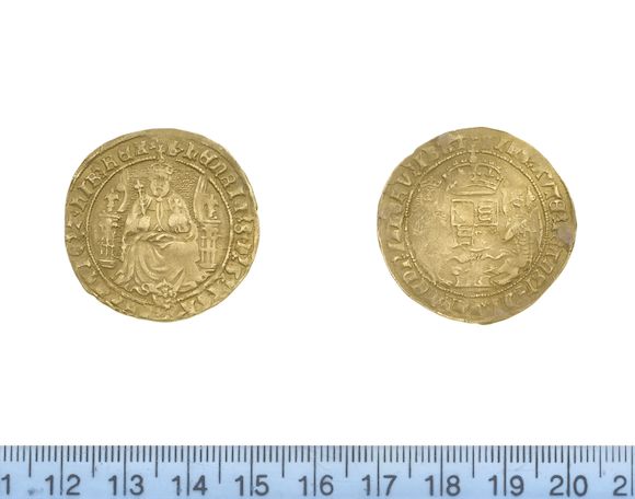 Bonhams : Henry VIII, third coinage, (1544-47), Half-sovereign, 5.50g ...