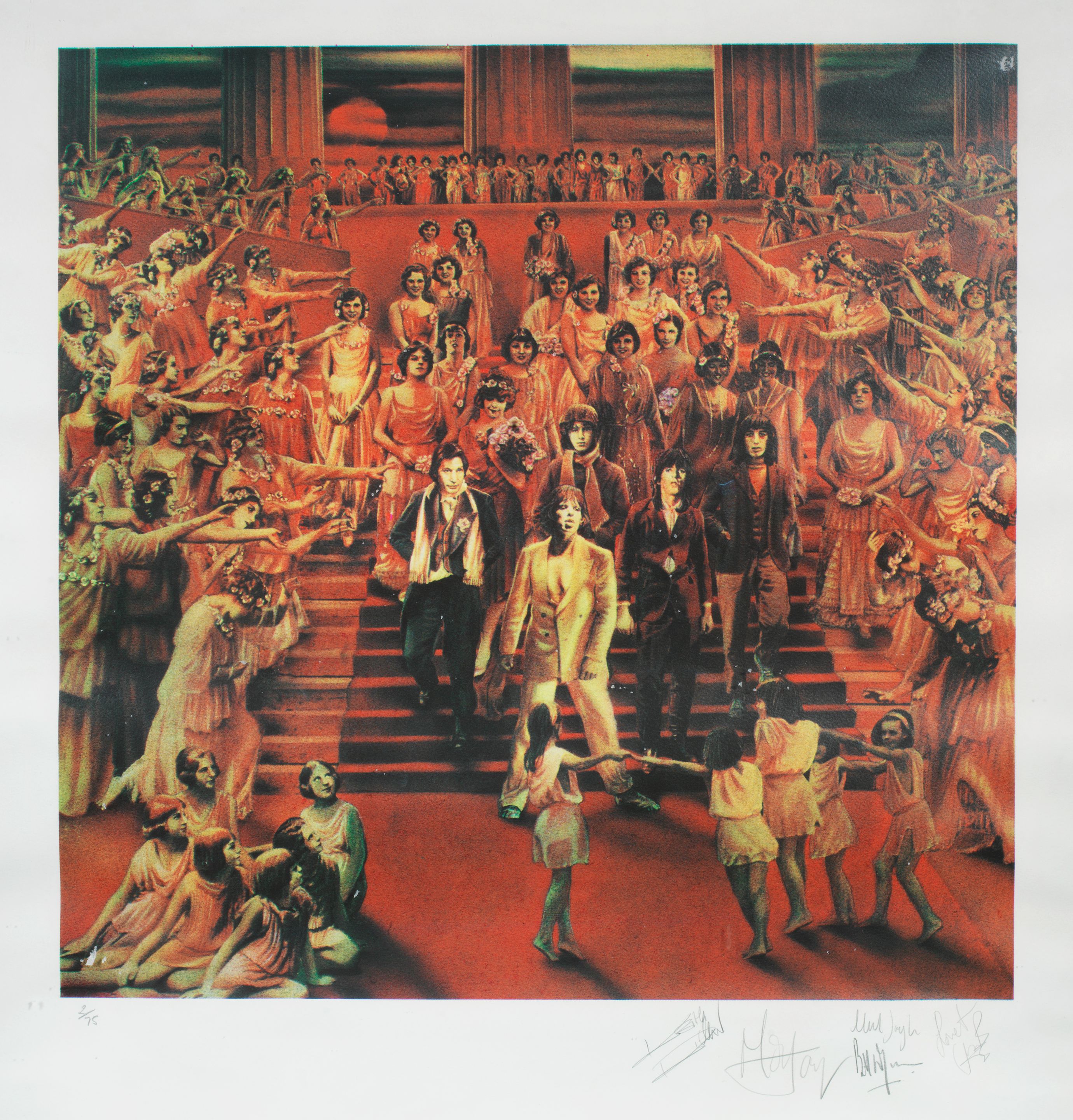 Bonhams : The Rolling Stones A signed, limited edition print of the ...