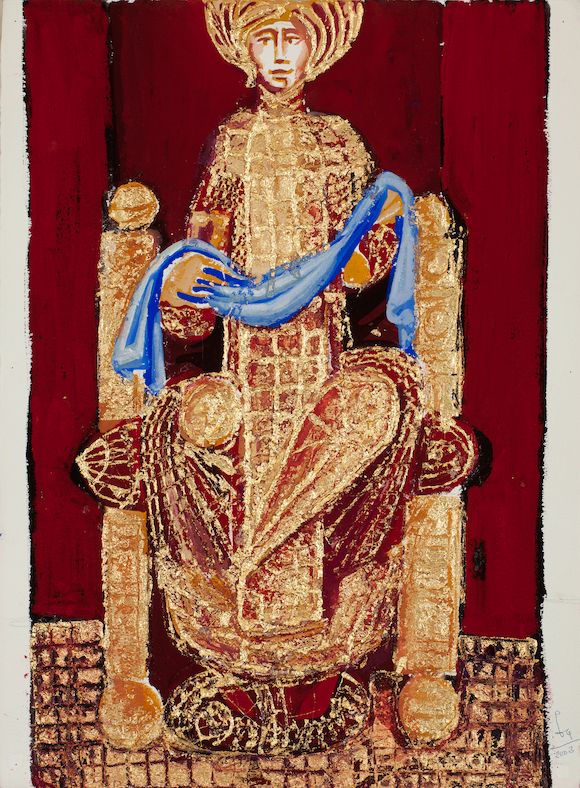 Bonhams : Vassilis Fotopoulos (Greek, 1934-2006) Four macquettes for ...