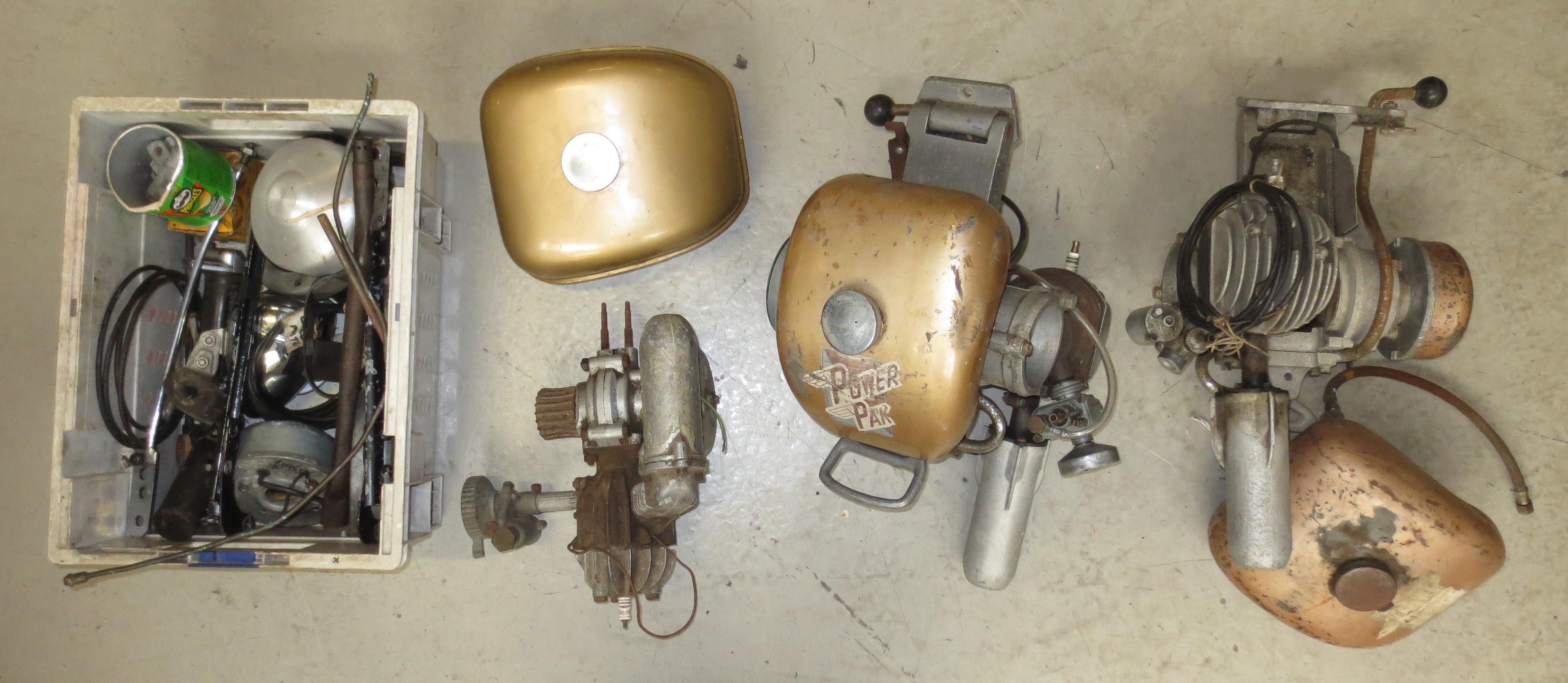 Bonhams Cars : Three 1950s Sinclair-Goddard 'Power-Pak' cycle-motor ...