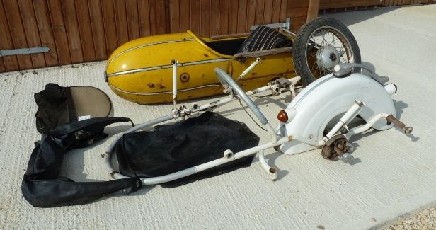 Bonhams Cars : A Steib S501 sidecar for restoration,