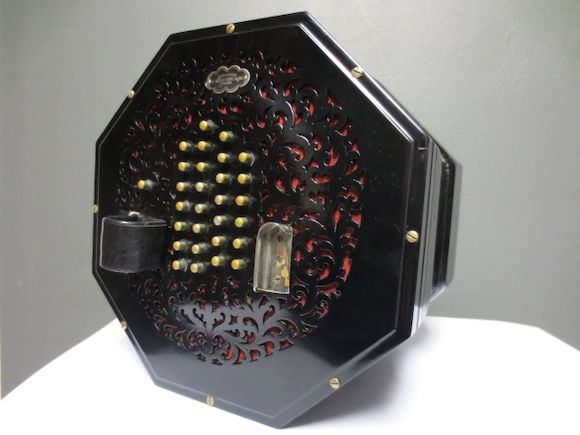 Bonhams : A Baritone Concertina by Wheatstone, London (2)