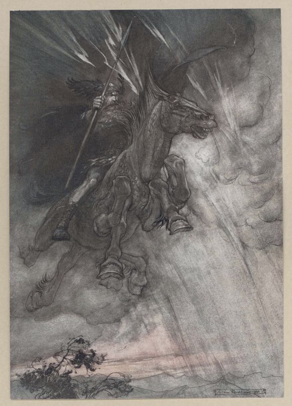 Bonhams : RACKHAM (ARTHUR) - WAGNER (RICHARD) Der Ring des Nibelungen ...