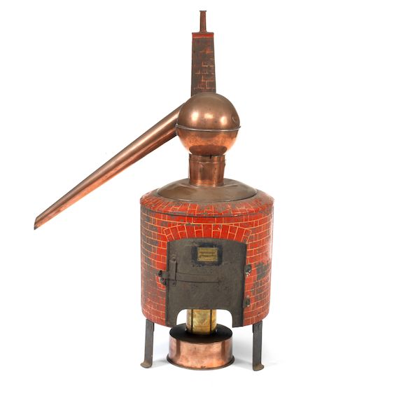 Bonhams : A rare painted tinplate and copper Distillery by I Newman 122 ...