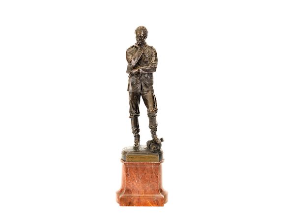 Bonhams : Sir William Hamo Thornycroft (English, 1850-1925): A bronze figure of General Gordon