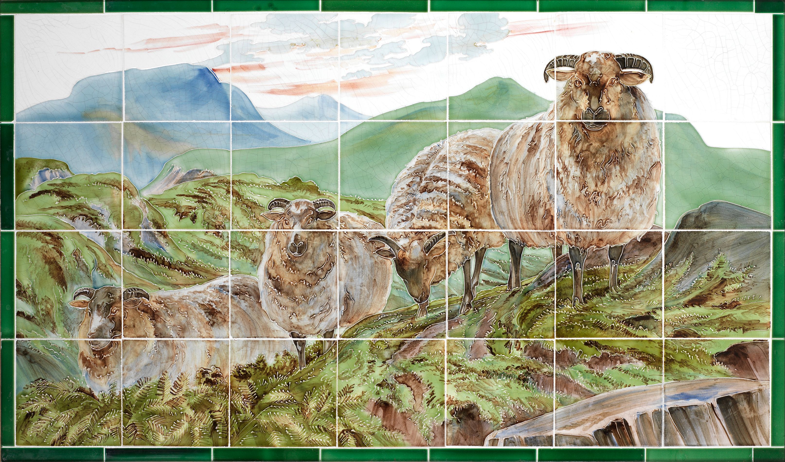 Bonhams : T&R Boote Ltd of Stoke-on-Trent 'Welsh Mountain Sheep' a ...