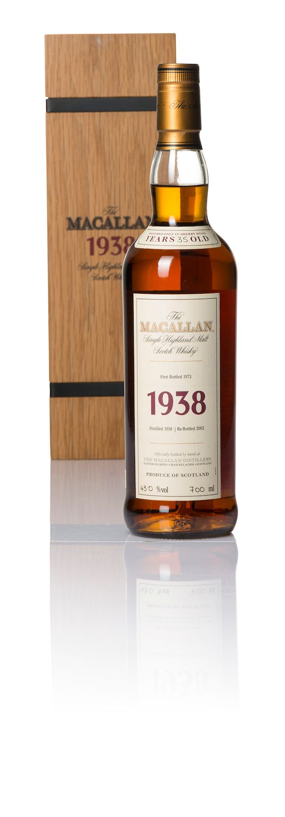 Bonhams : The Macallan Fine & Rare-1938-35 year old