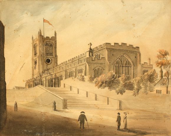 Bonhams : John Heaviside Clark (Scottish, born circa 1770-1836) Three ...