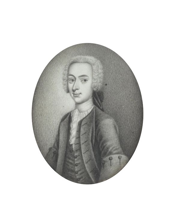Bonhams : James Ferguson (Scottish, 1710-1776) A pair of miniatures ...