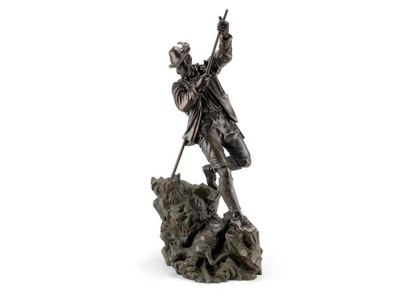 Bonhams : Ferdinand von Miller (German, 1813-1887) A bronze figure of ...