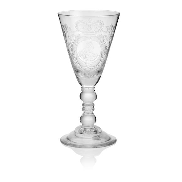 Bonhams An Early 18th Century Commemorative Goblet Probably English