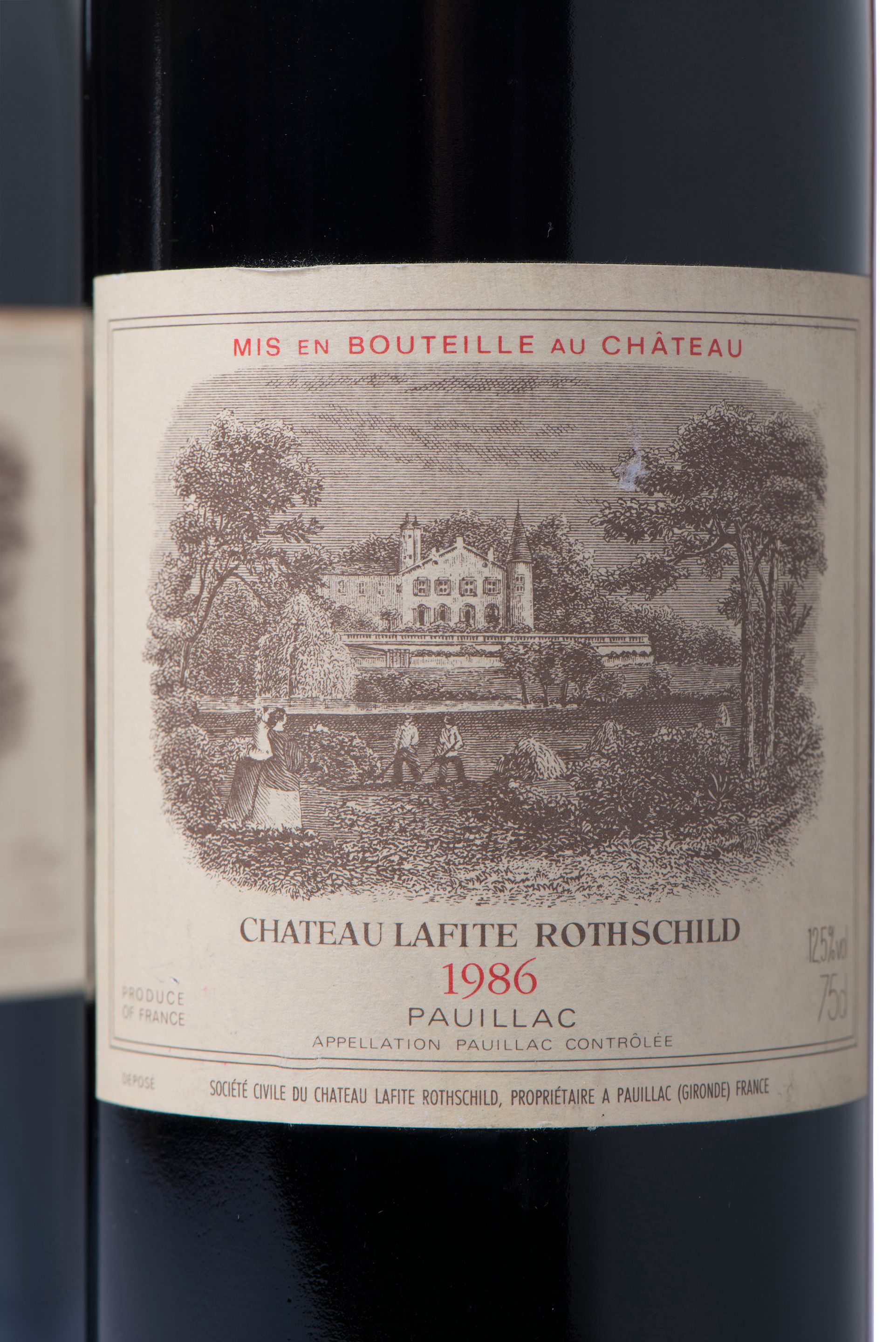 Bonhams : Château Lafite Rothschild 1986 (12)