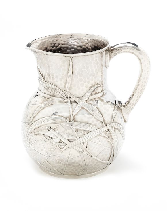 Bonhams : TIFFANY: An American Aesthetic silver jug maker's mark for ...