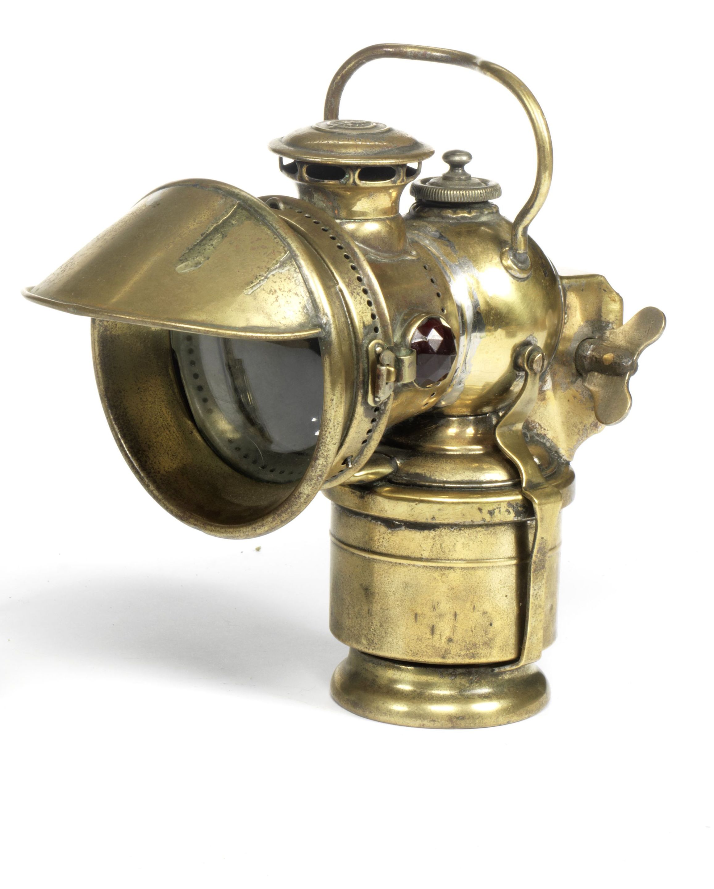 Bonhams Cars : A Joseph Lucas 'Motor Acetyphone' No.319 carbide lamp, ((3))