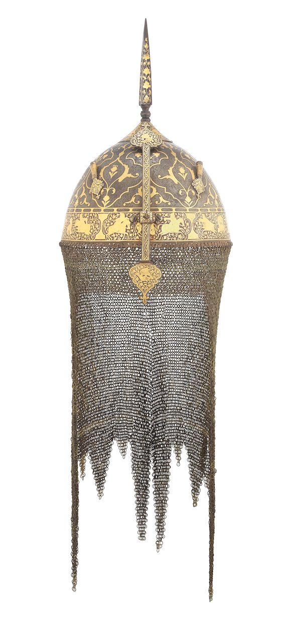Bonhams : A Fine Persian Kulah Khud