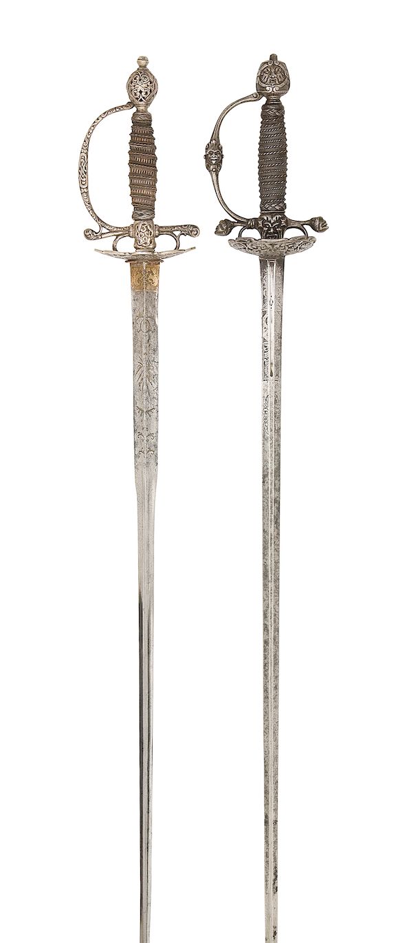 Bonhams : A French Silver-Hilted Small-Sword