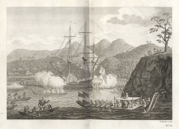 Bonhams : COOK (JAMES) HAWKESWORTH (JOHN) An Account of the Voyages ...
