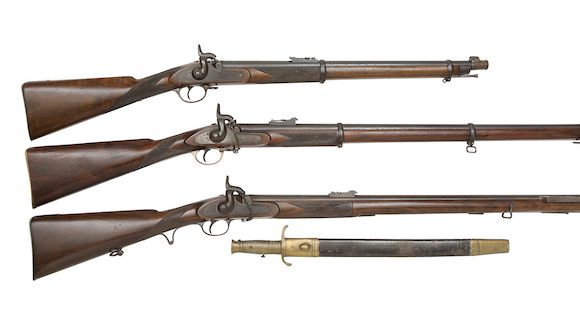 Bonhams : A .451 Kerr's Patent Percussion Volunteer Carbine