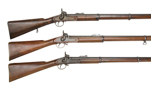 Bonhams : A Rare .451 Percussion 1853 Pattern Fourth Model Rifle Musket ...