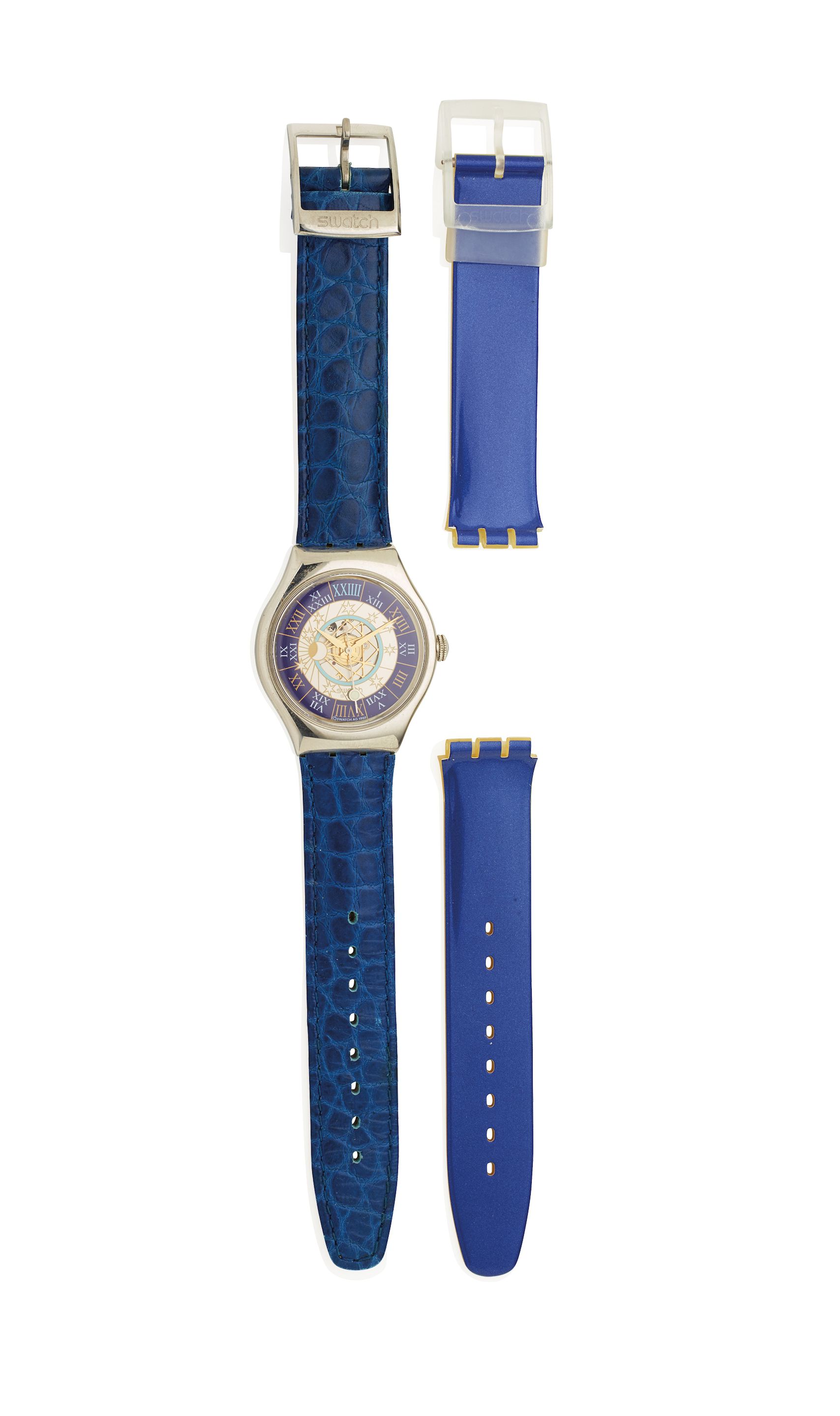 Bonhams : Swatch. A platinum limited edition self-winding wristwatch ...