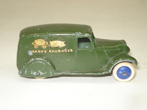 Bonhams : Dinky (pre-war) 28k type 2 'MARSH & BAXTER' delivery van