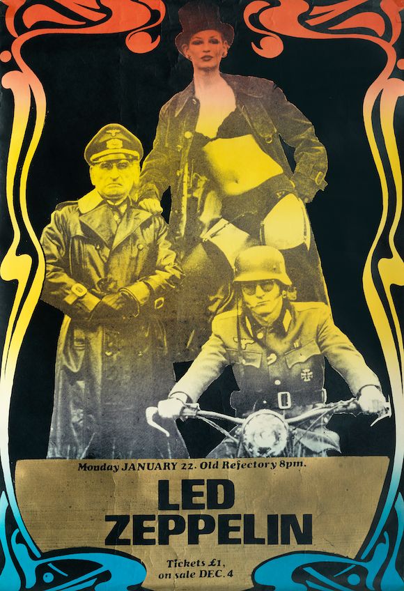 Bonhams : Led Zeppelin: A rare concert poster, 22nd January 1973,