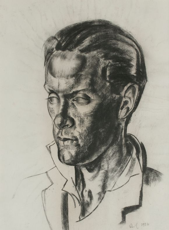 Bonhams : William McCance (British, 1894-1970) Head of Walter 45 x 35 ...