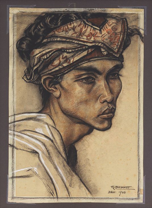 Bonhams : Johan Rudolf Bonnet (Dutch, 1895-1978) Portrait of a Man