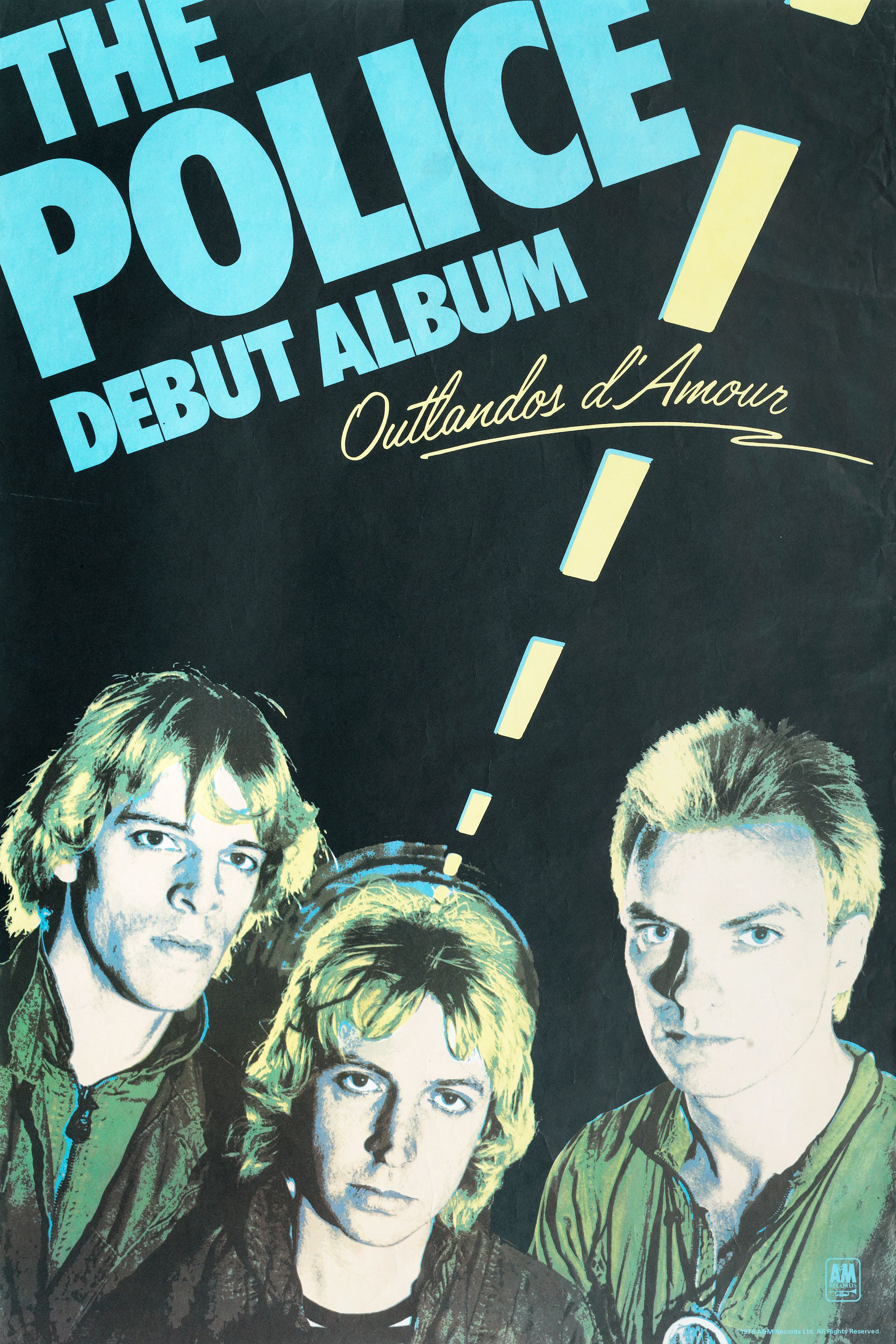 Bonhams : The Police A publicity poster The Police Debut Album ...
