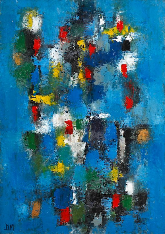 Bonhams : Derek Middleton (British, 1928-2002) Bouquet of flowers ...