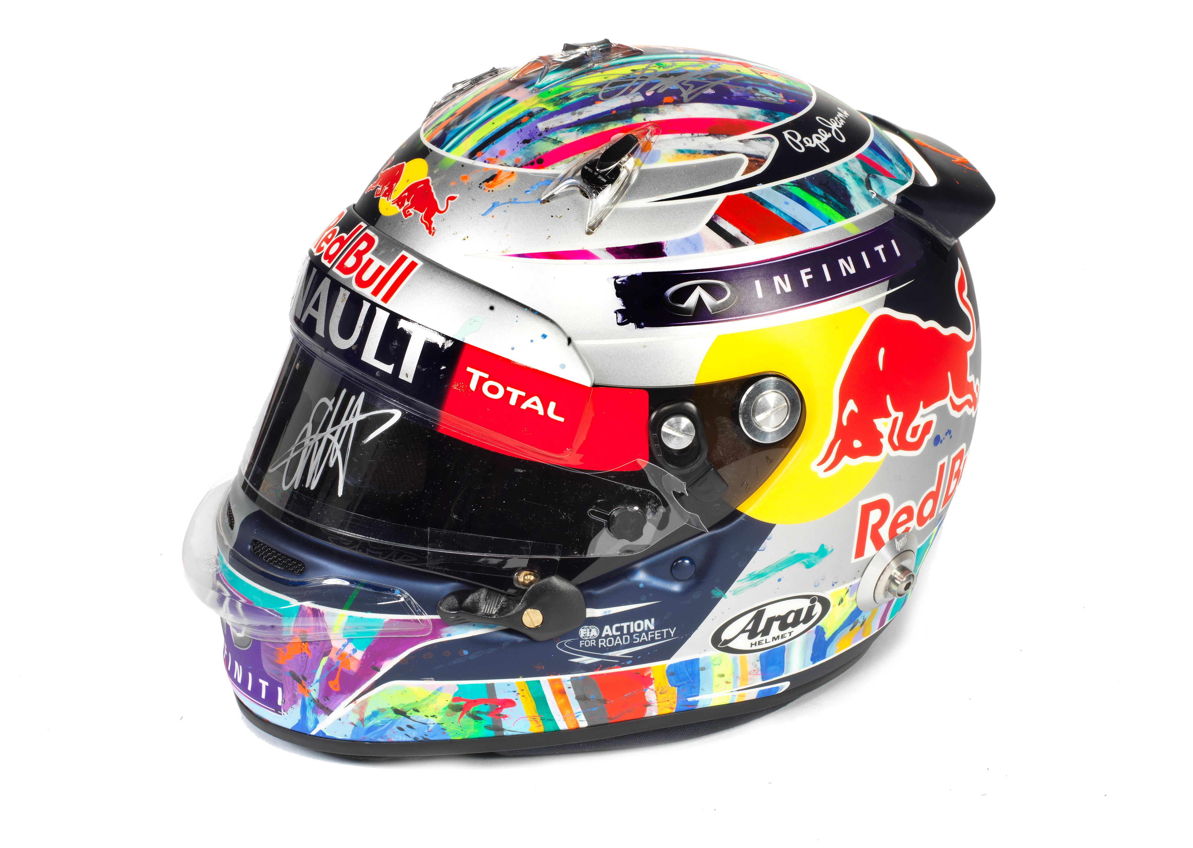 Bonhams Cars : A SIGNED SEBASTIAN VETTEL CHINESE GRAND PRIX 2014 DESIGN ...