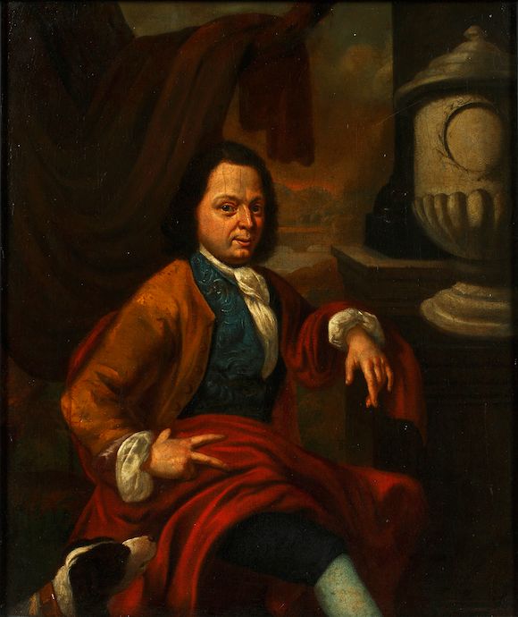 Bonhams : Follower of Willem Van Mieris (Leyden 1662-1747) Portrait of ...