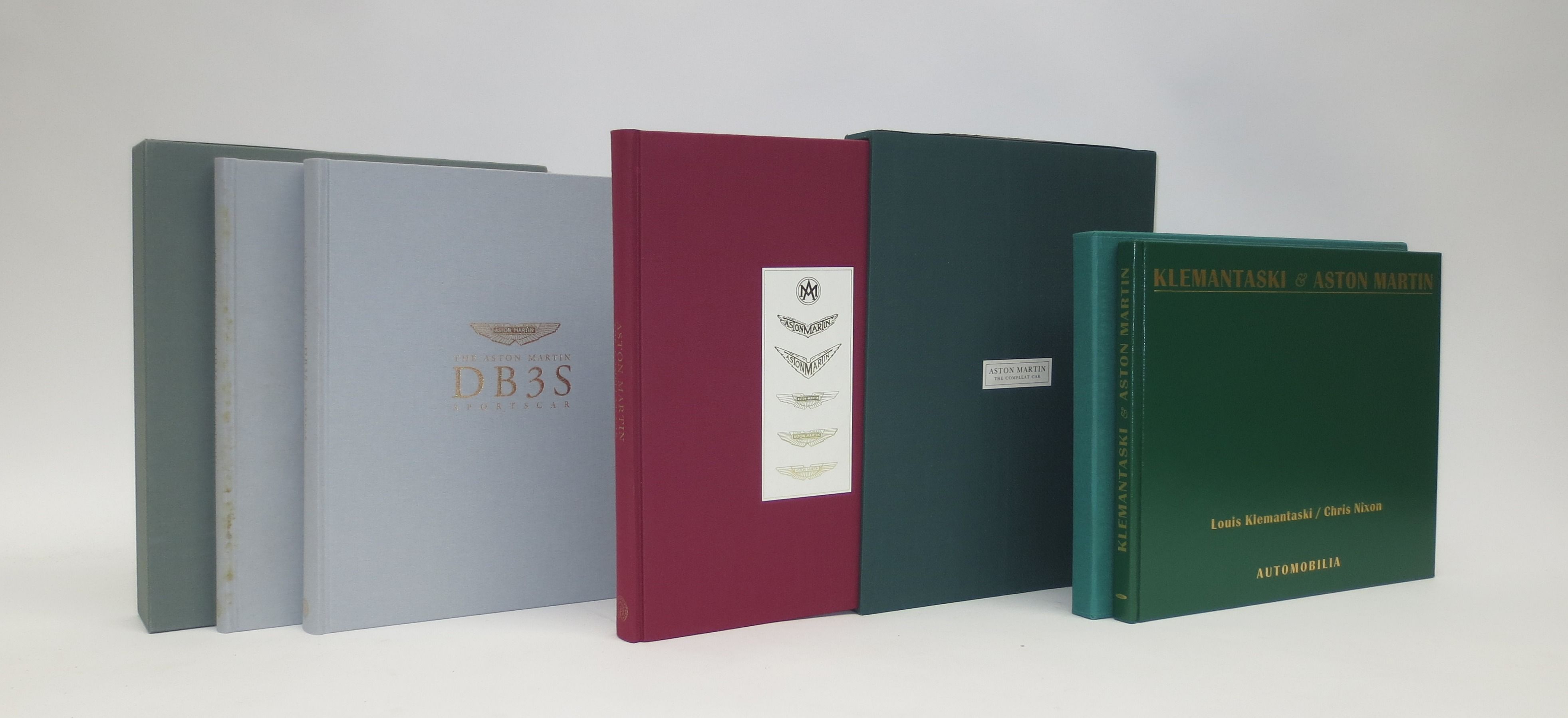 Bonhams Cars : Three limited edition Aston Martin books, ((3))