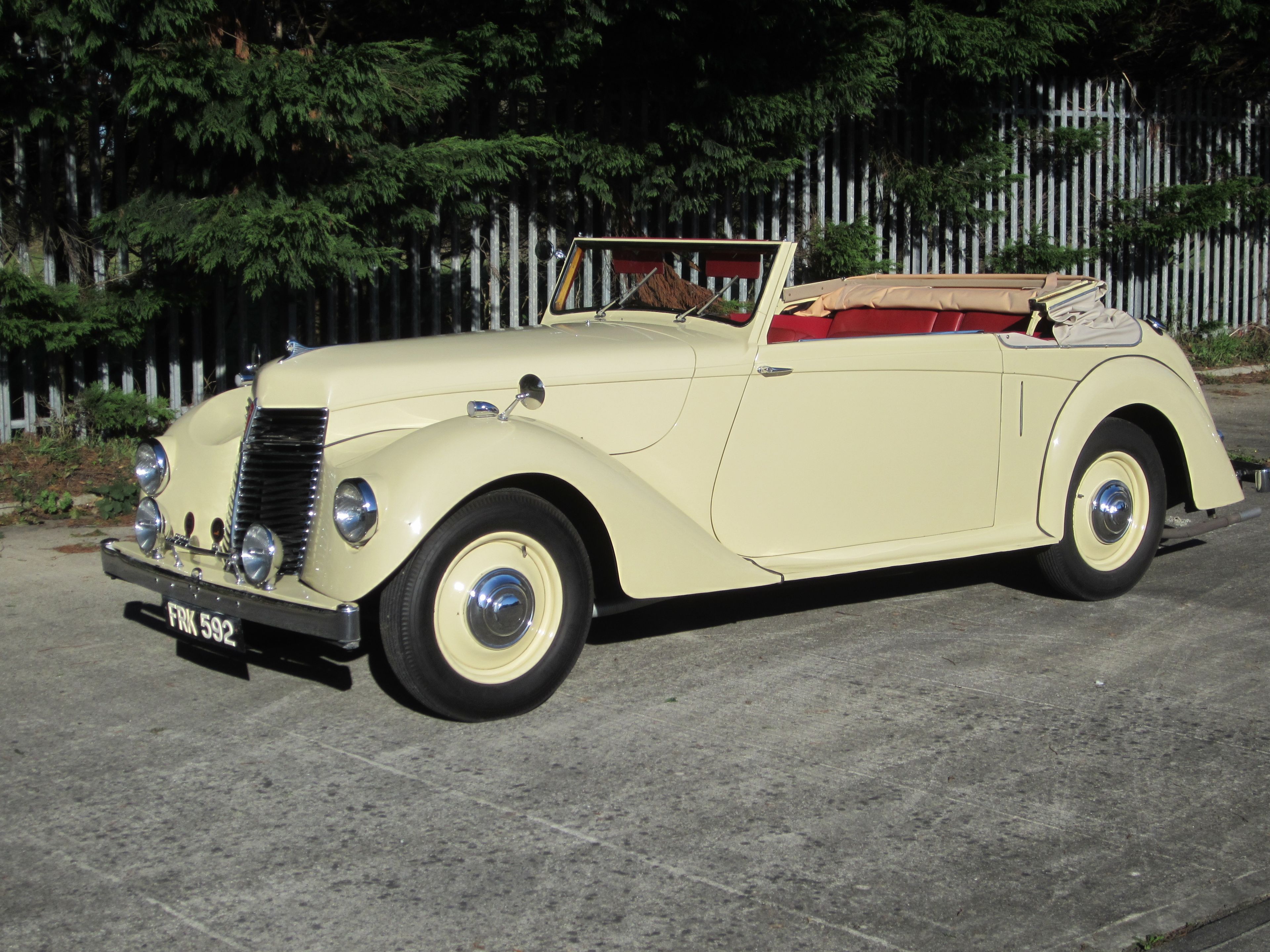 Bonhams Cars : 1946 Armstrong Siddeley 16hp Hurricane Drophead Coupé ...