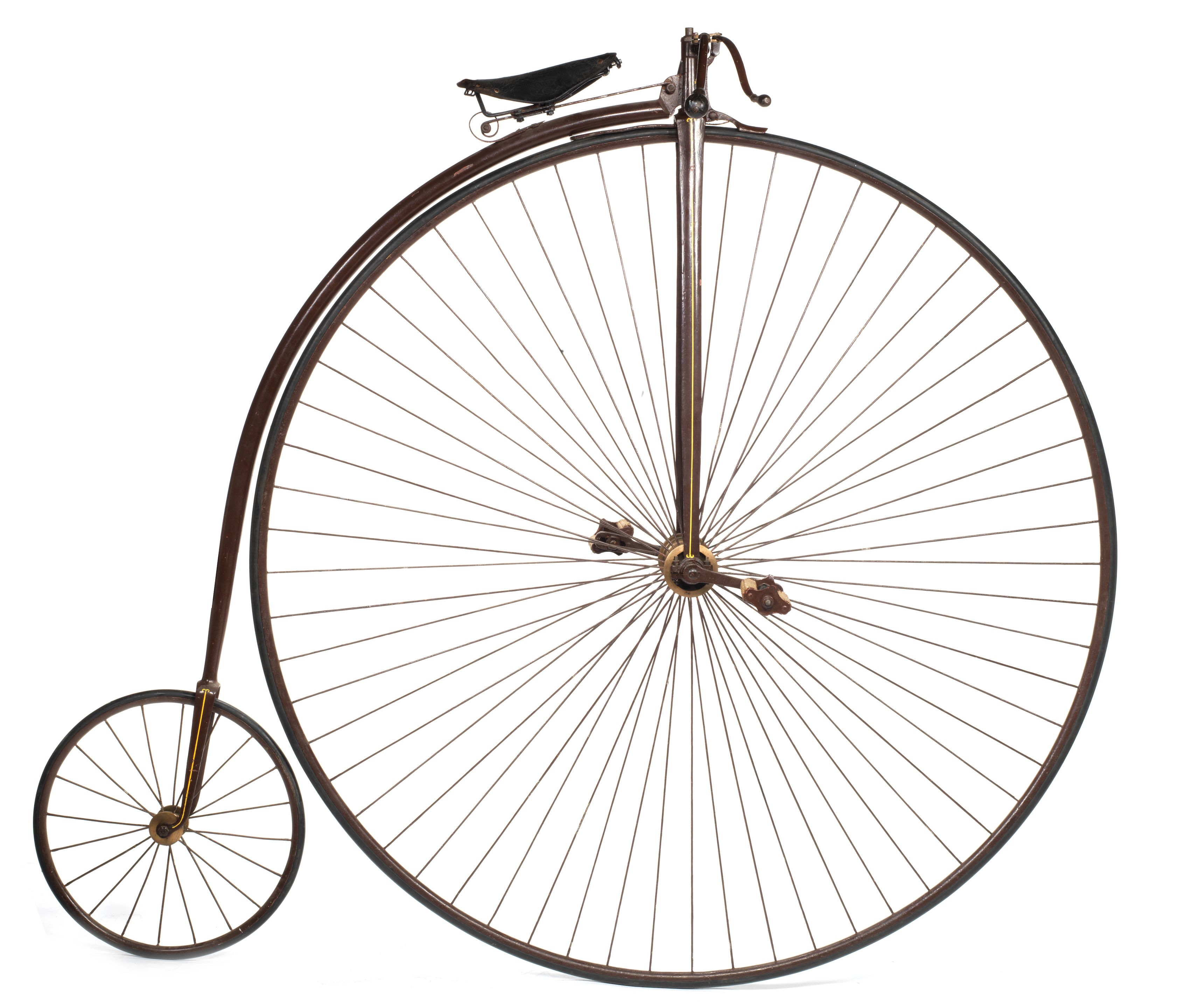 Bonhams Cars : A 54 inch Ordinary bicycle, circa 1876,