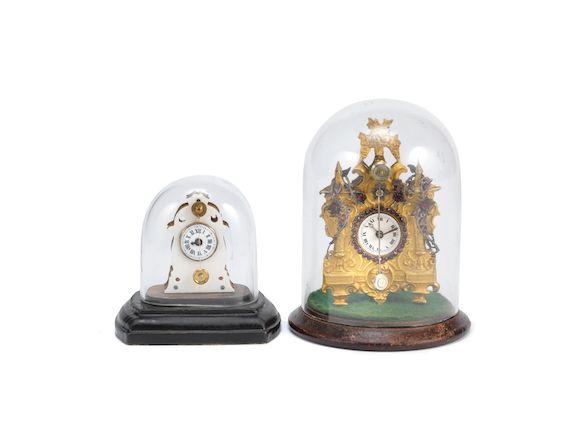 Bonhams : A second half 19th century Zappler pressed gilt metal and red ...