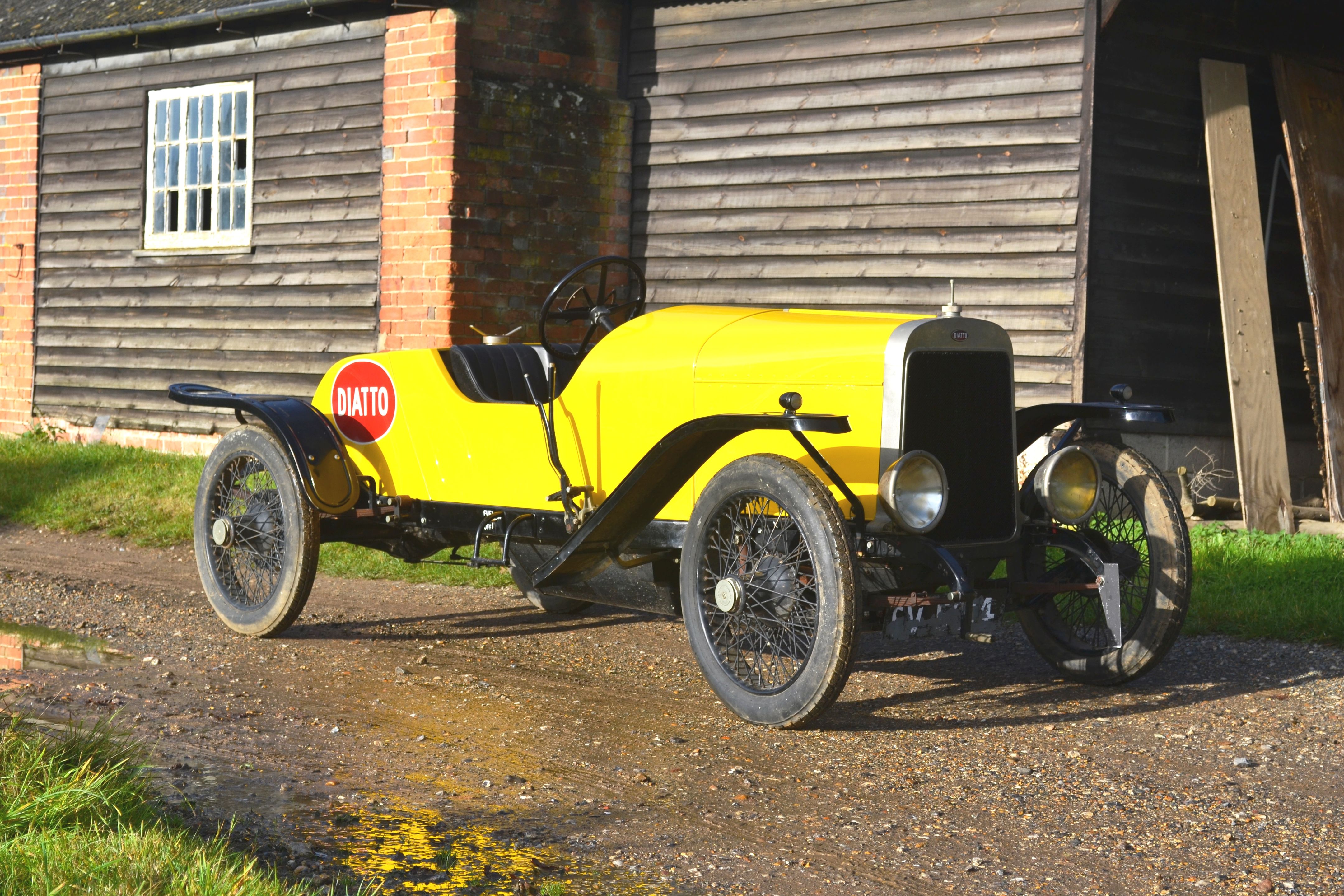 Bonhams Cars : 1919 Diatto Tipo 4DA Sports Chassis no. 3031 Engine no. 1328