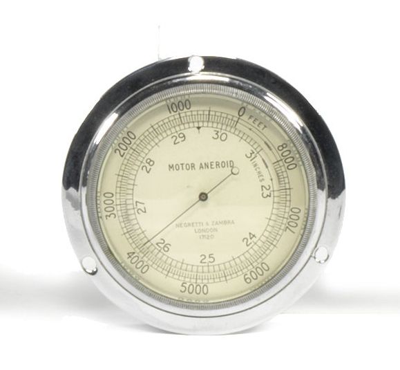 Bonhams Cars : A FINE MOTOR ANEROID BY NEGRETTI AND ZAMBRA, BRITISH ...