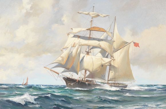 Bonhams : George Shaw (British, born 1929) 'The Brigantine Harriett'