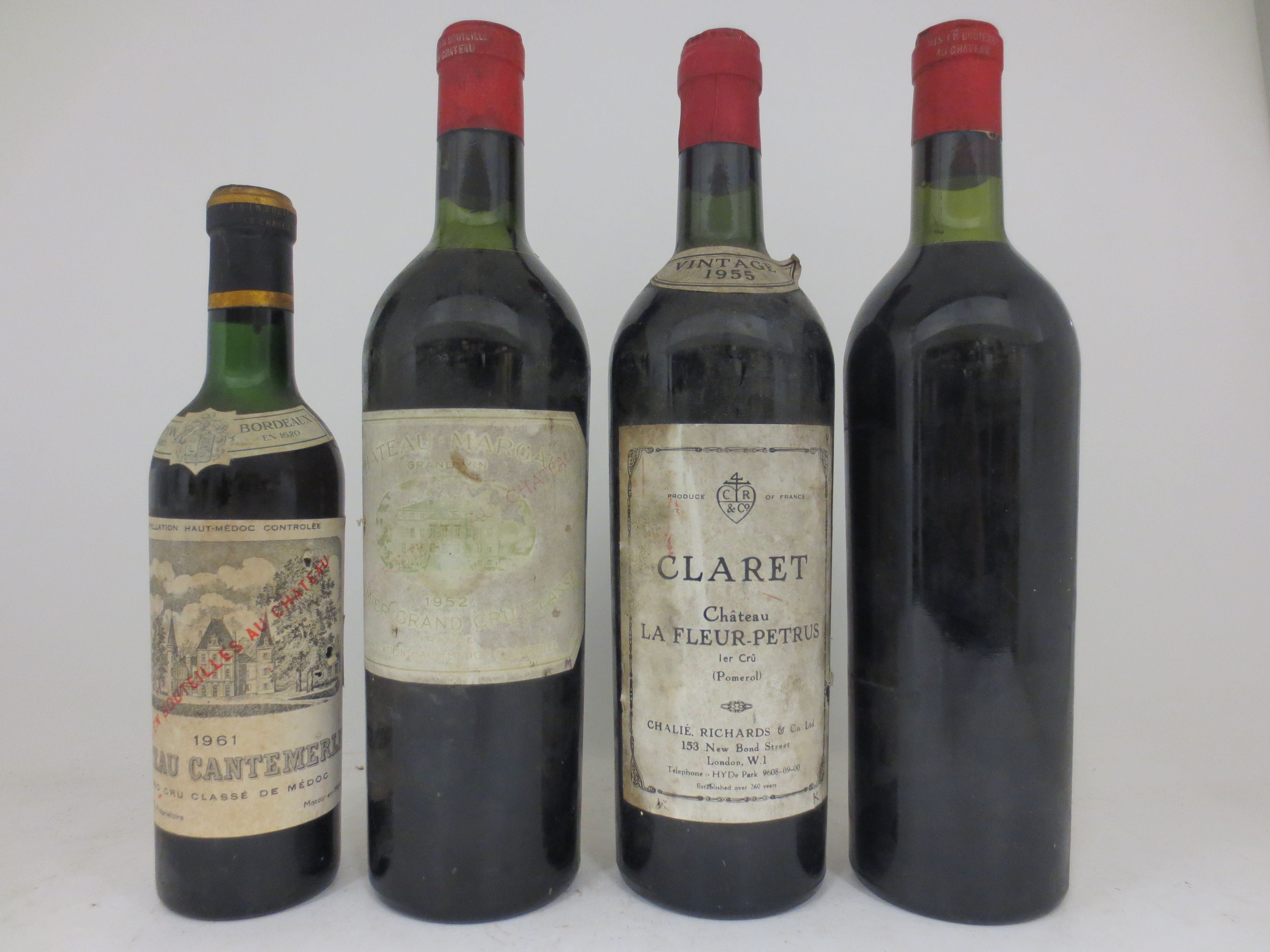 Bonhams : Chateau Margaux 1952 (2) Chateau La Fleur-Petrus 1955, UK ...