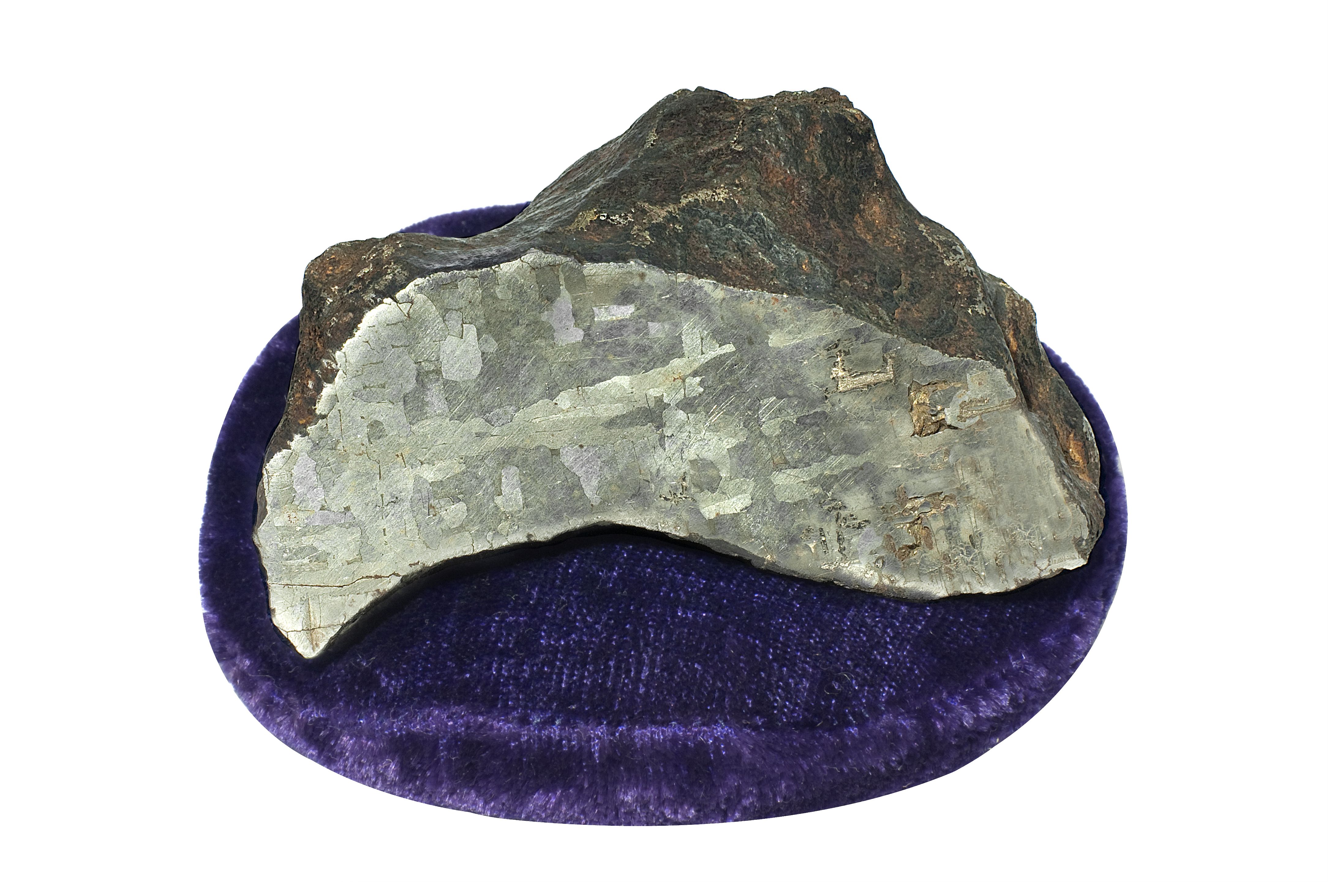 Bonhams : A Canyon Diablo Cut Meteorite Specimen