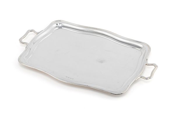 Bonhams : A silver two-handled tray by William Adams, Birmingham 1938