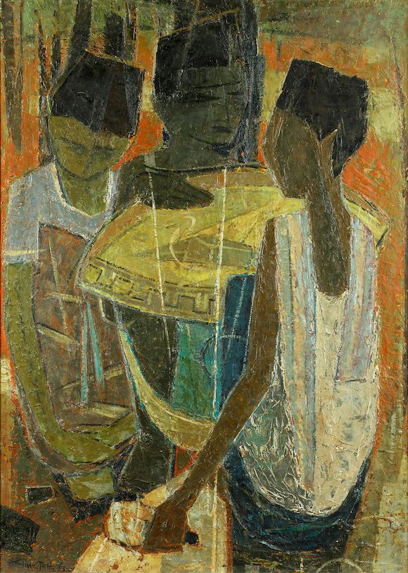 Bonhams : Tay Chee Toh (Malaysian, born 1914) Three figures