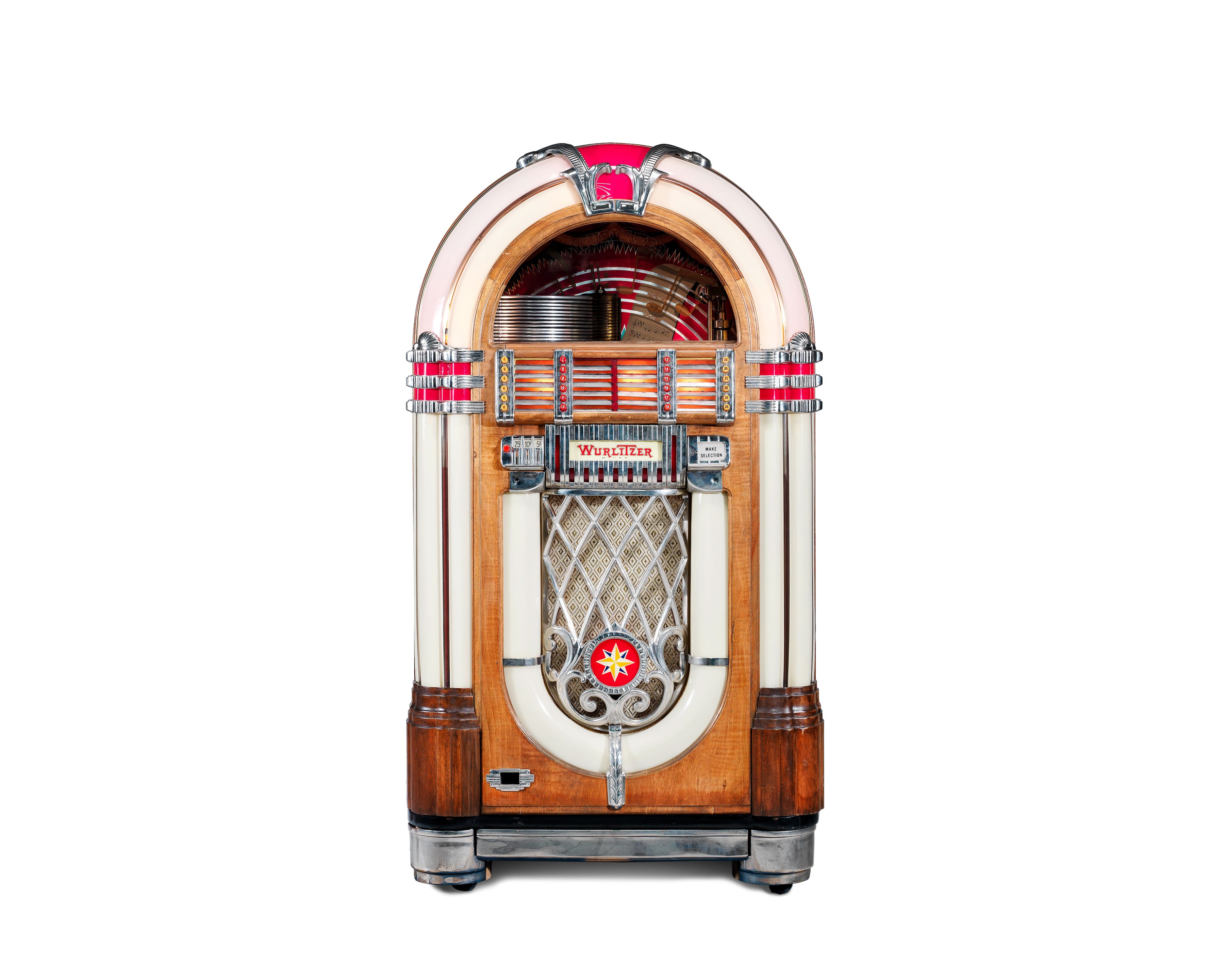Bonhams : A WURLITZER TYPE 1015 JUKEBOX, AMERICAN, 1948,