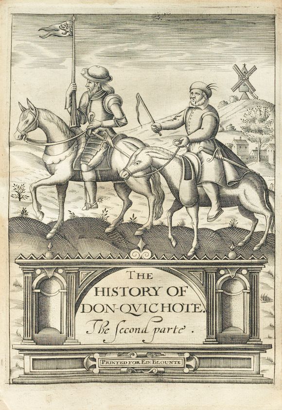 Bonhams : CERVANTES SAAVEDRA (MIQUEL DE) The History of Don Quichote ...