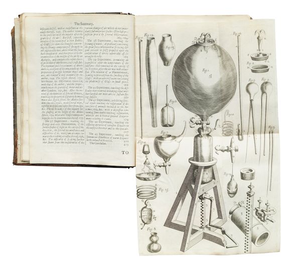 Bonhams : BOYLE (ROBERT) New Experiments Physico-Mechanical Touching ...