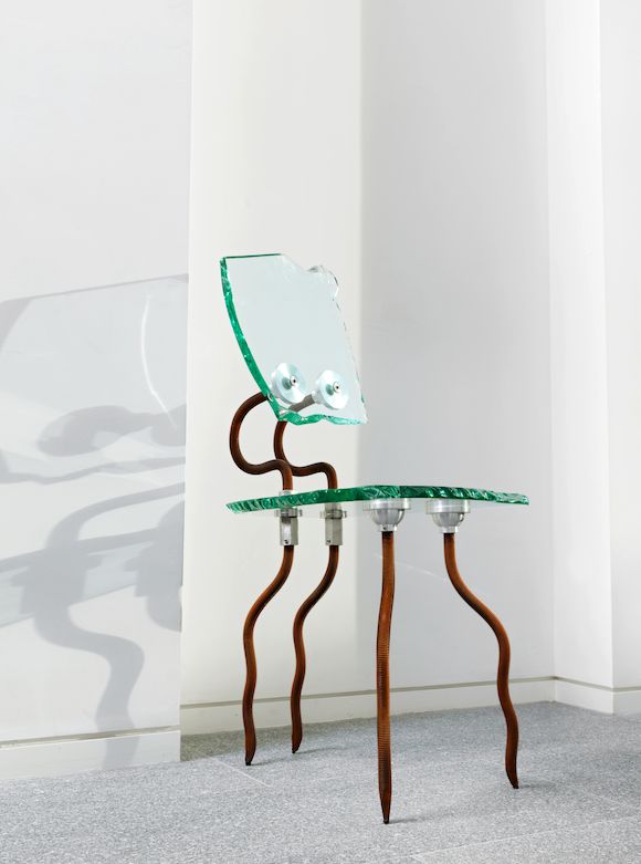 Bonhams : Danny Lane for Danny Lane Studios Etruscan Chair designed ...