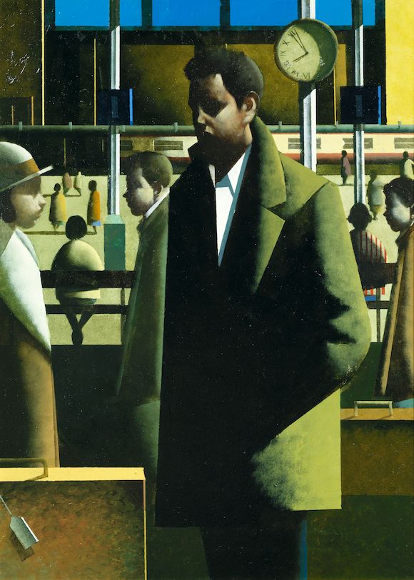 Bonhams : Stephen Mangan (British, born 1964) The Traveller