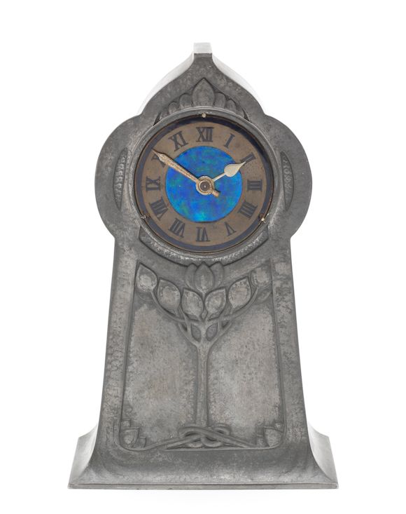 Bonhams : David Veasey for Liberty & Co. An Arts and Crafts Pewter and ...