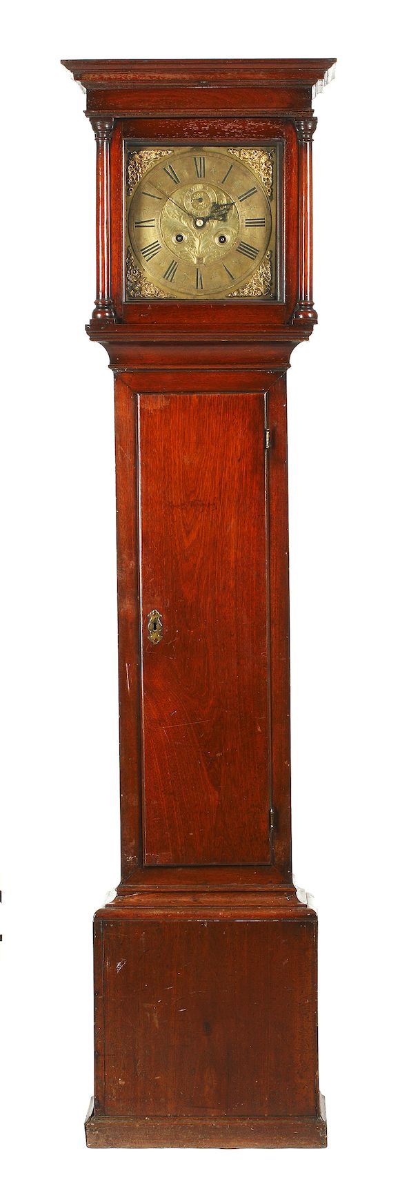 Bonhams : A month going longcase clock The dial signed Sam Burges. London